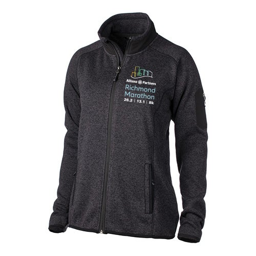 Allianz Richmond Marathon 26.2 13.1 8k: Women's Full Zip Sweater Jacket ...